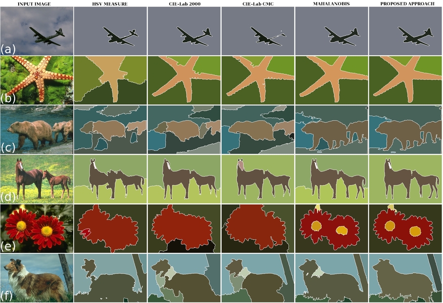 Supervised Color Image Segmentation